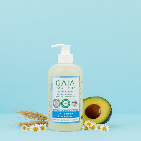 2-in-1 Shampoo & Conditioner 500ml – GAIA Natural Skincare Singapore ...