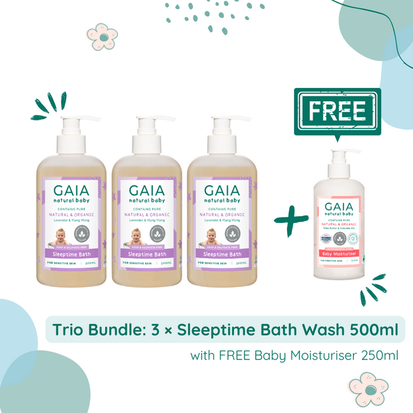 Super Savings! GAIA Wash Bundle (complimentary Baby Moisturiser 25 ...