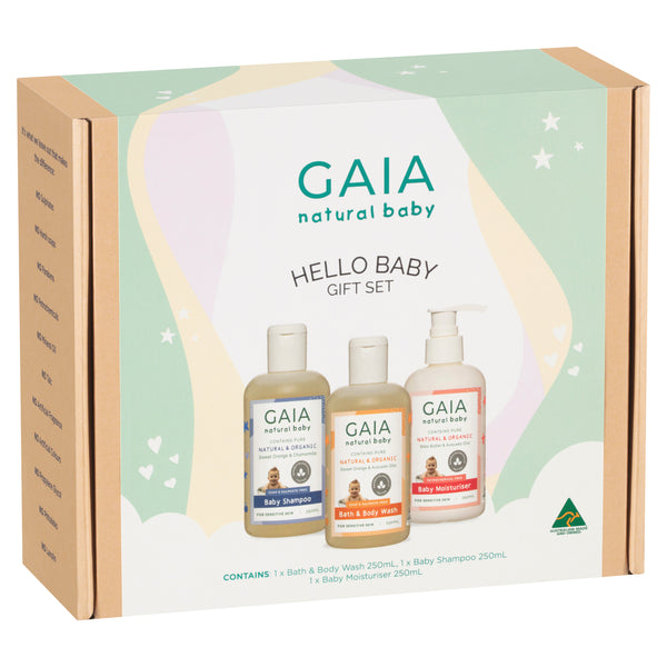 GAIA Hello Baby Gift Set – GAIA Natural Skincare Singapore Official