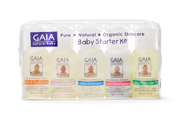 GAIA Baby Starter Kit 5 × 50ml – GAIA Natural Skincare Singapore Official